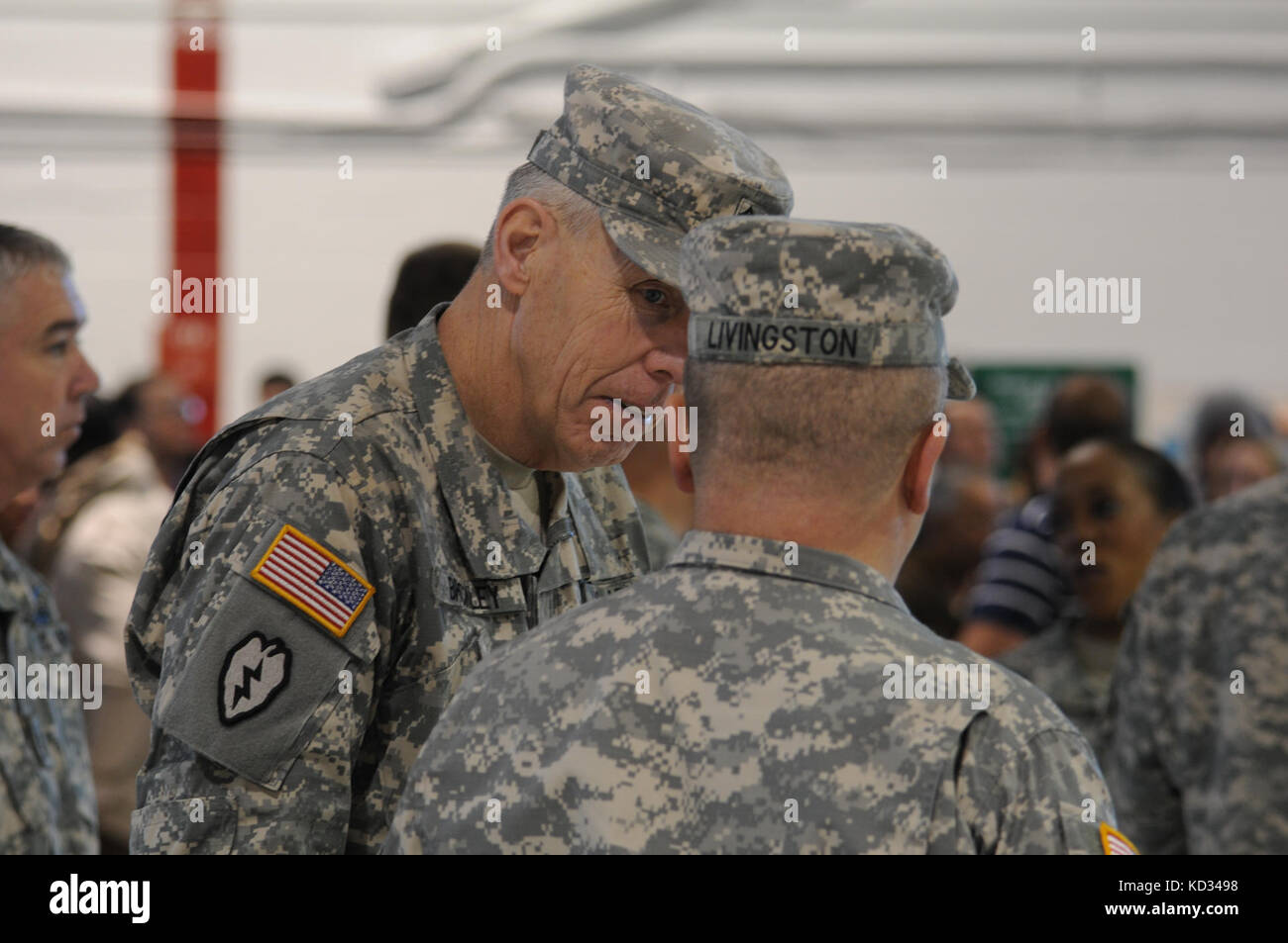 S.C. Army National Guard Lt. Col. Pete Nelson, commander of the 351st ...