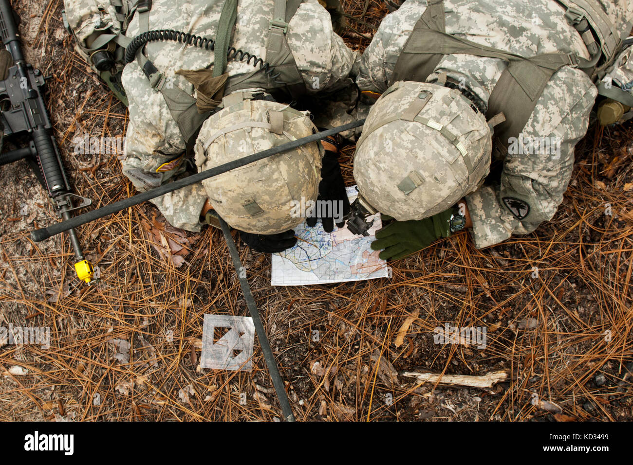 U.S. Army Sgt. Travis Maroney and Staff Sgt. Andrew Brazell, assigned ...
