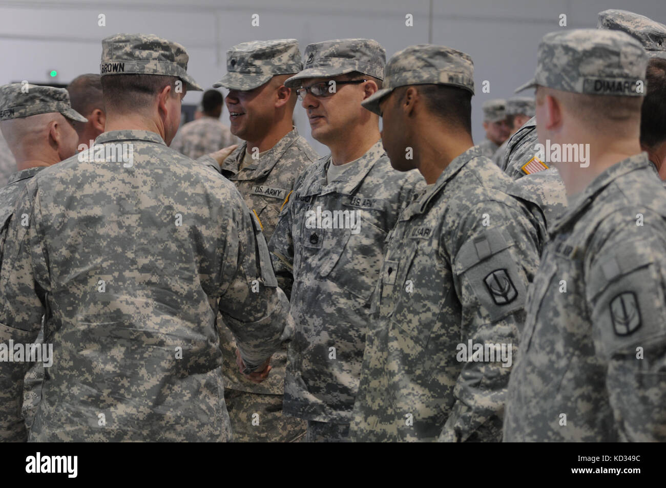 U.S. Soldiers in the 351st Aviation Support Battalion (ASB), S.C. Army ...