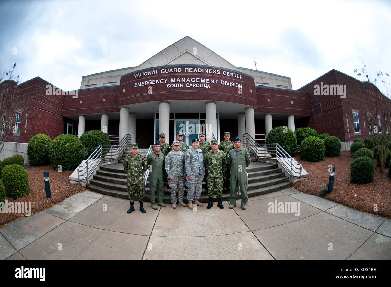 A team of South Carolina National Guard (SCNG) officers with the S.C ...