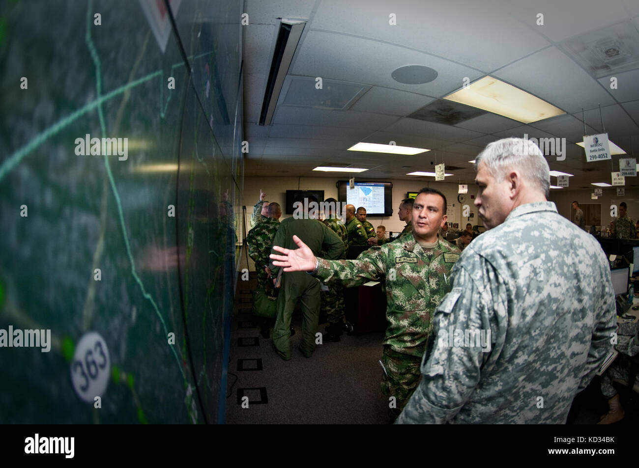 A team of South Carolina National Guard (SCNG) officers with the S.C ...