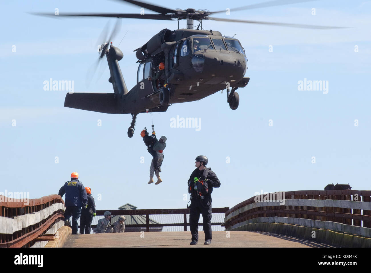 South Carolina Helicopter Aquatic Rescue Team (SC-HART) along with U. S ...