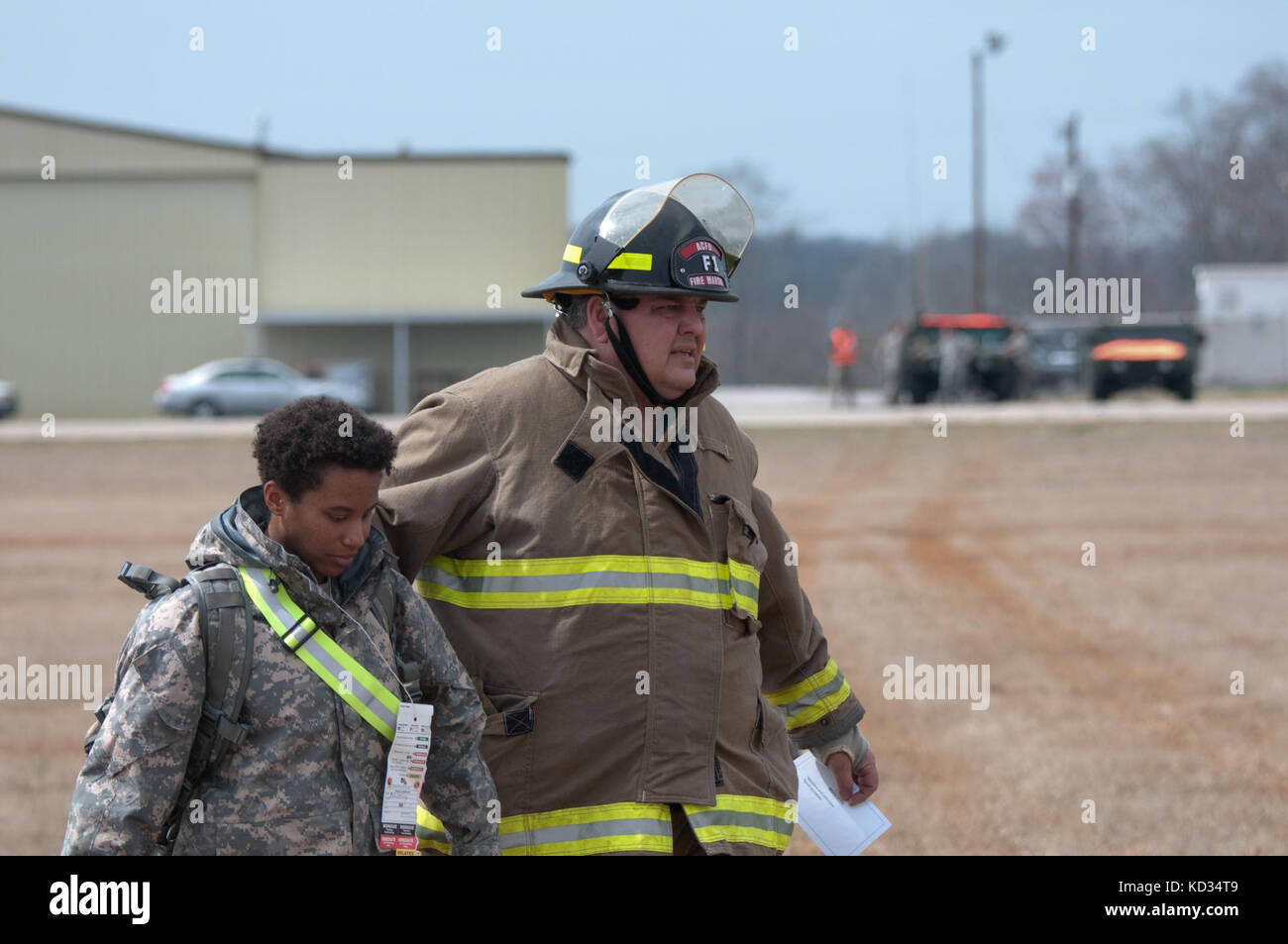 S. C. National Guard units work with local emergency management ...