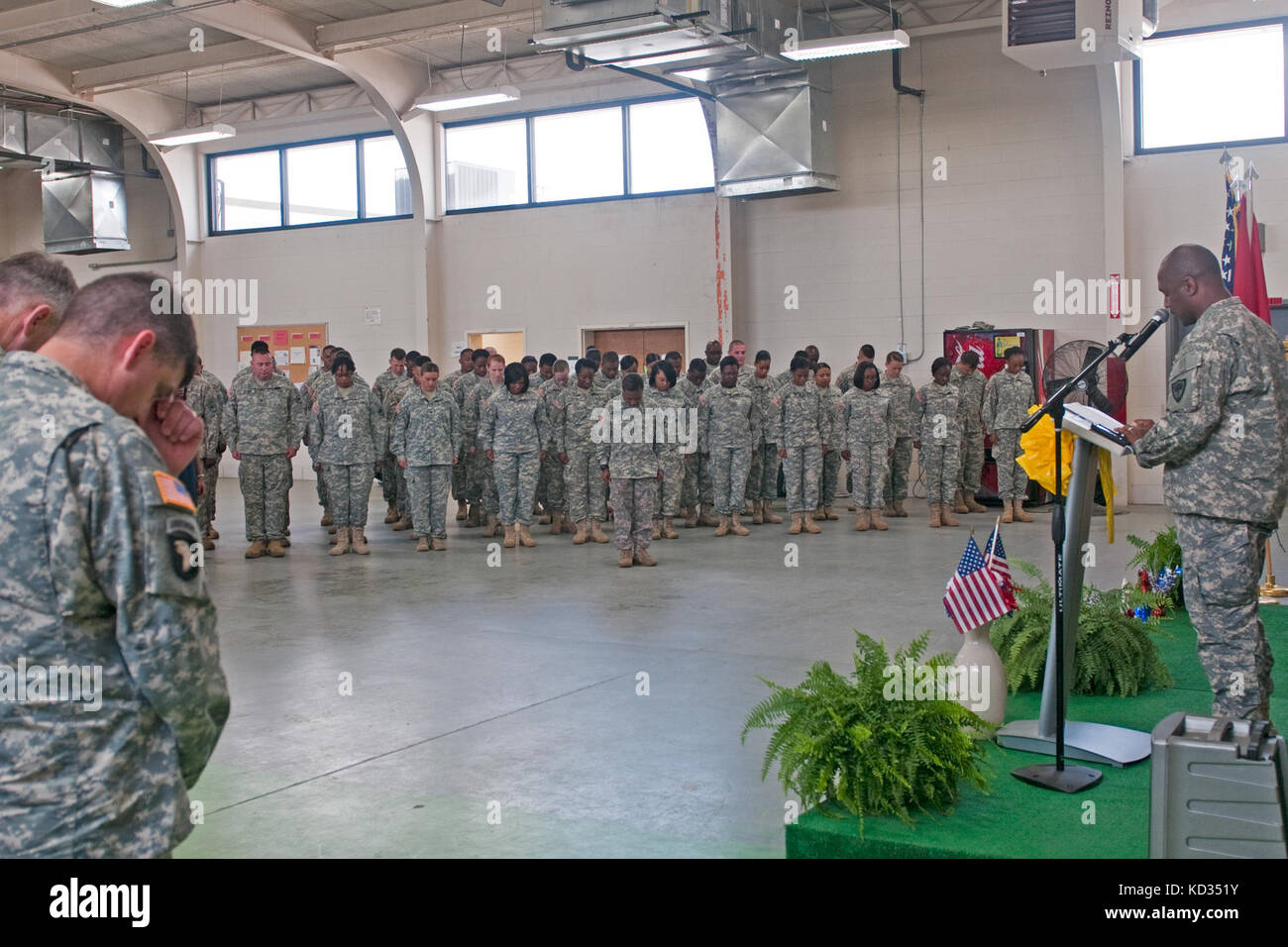 Soldiers and families from the 351st Aviation Support Battalion, South ...