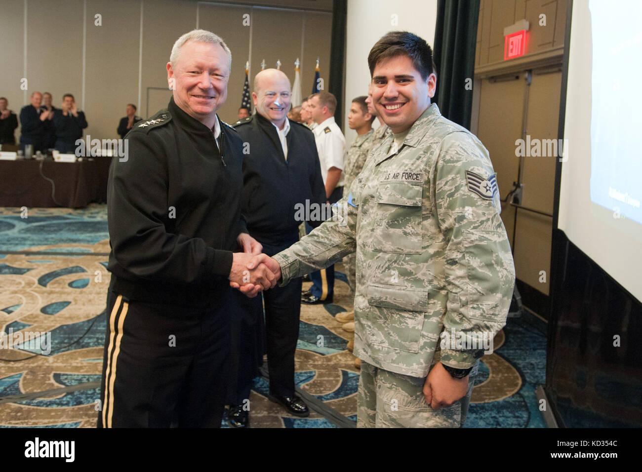 U.S. Army Gen. Frank Grass, the chief of the National Guard Bureau and ...