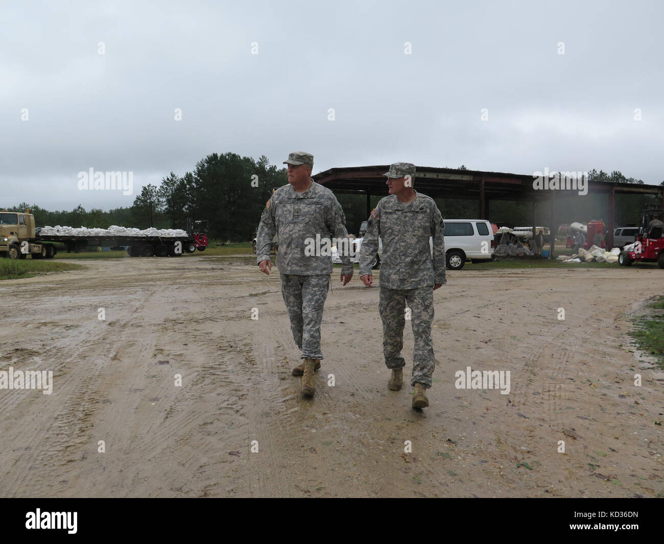 U.S. Army Brig. Gen. R. Van McCarty, deputy adjutant general for the ...