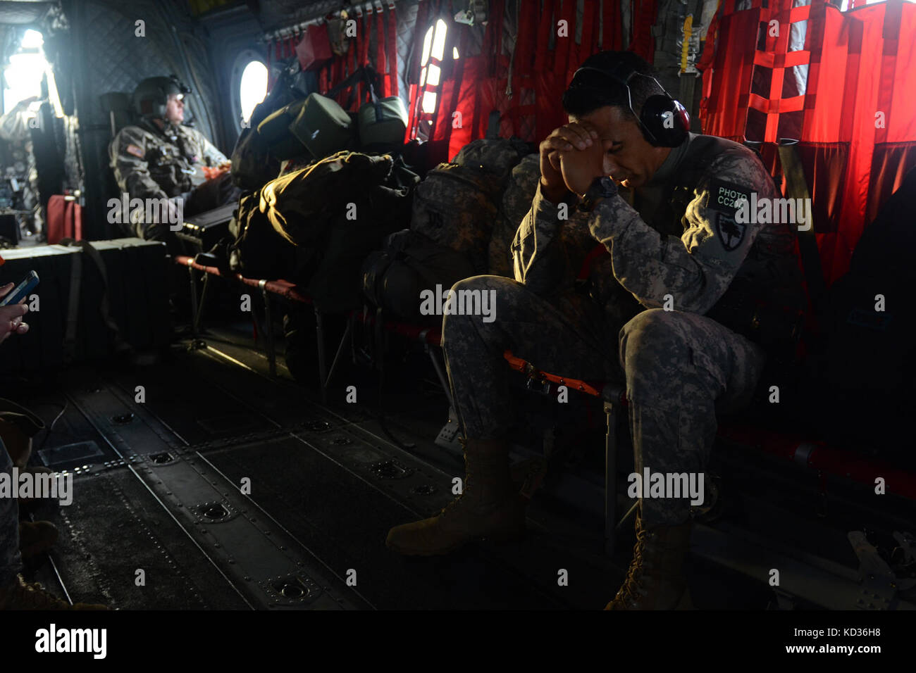 U.S. Army Staff Sgt. Roby Di Giovine, a photojournalist assigned to the ...