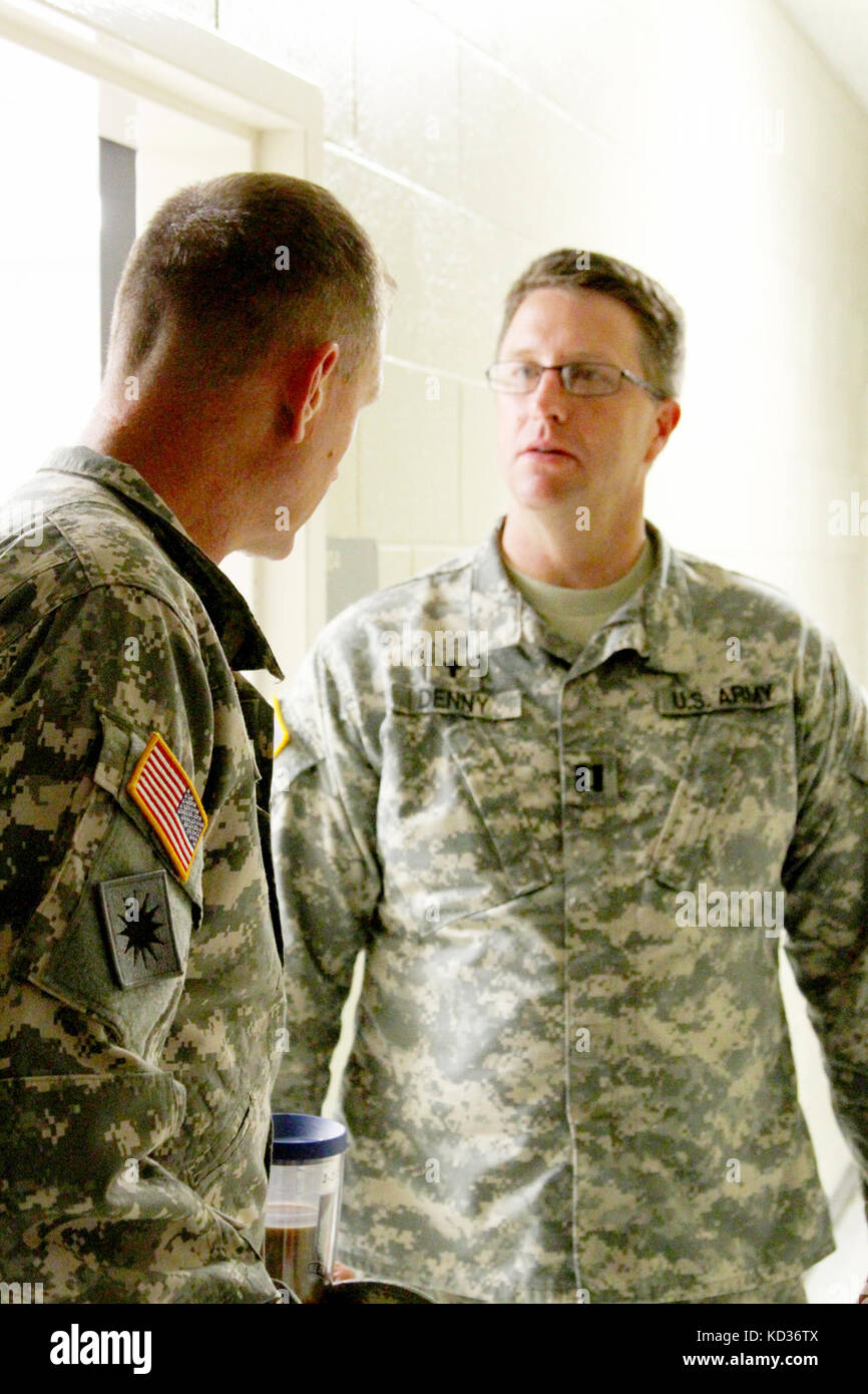 Capt. John Denny, Support Chaplain for South Carolina National Guard ...