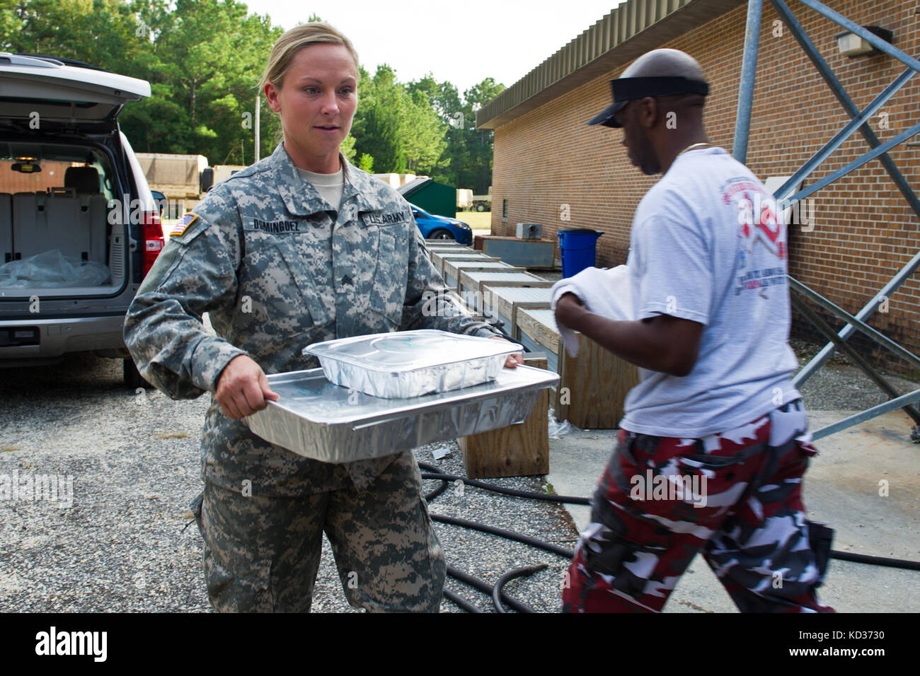 U.S. Army Sgt. Cynthia Dominguez from the 1178th Forward Support ...