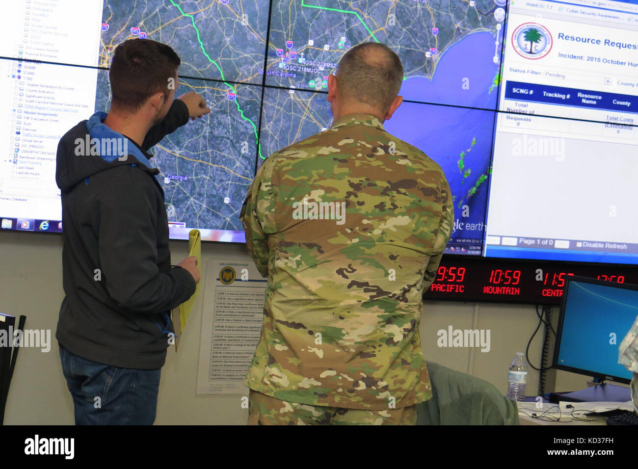 U.S. Army Lt. Gen. Timothy Kadavy, Director of the Army National Guard ...