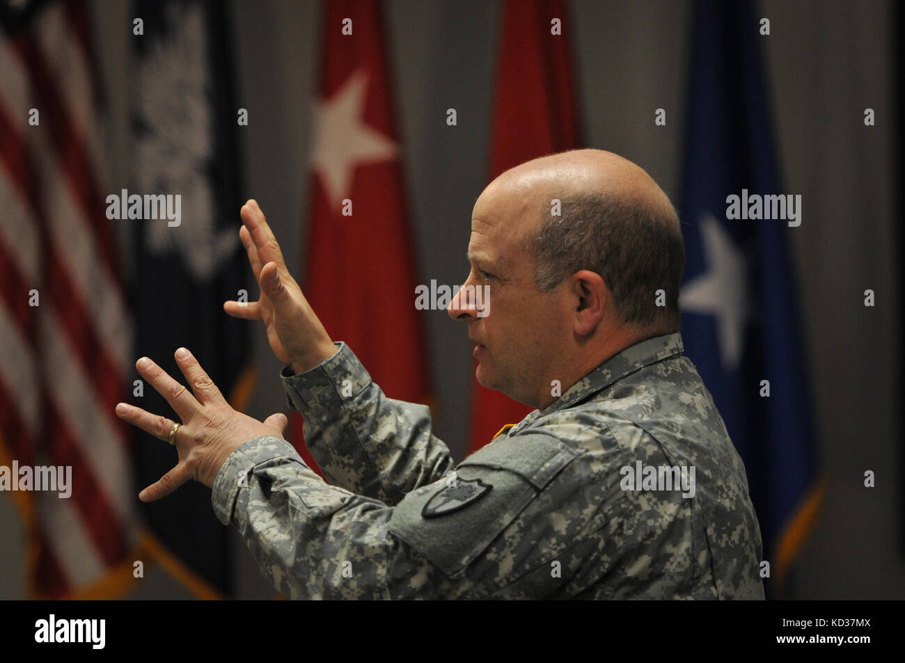 U.S. Army Maj. Gen. Robert E. Livingston, Jr., the Adjutant General for ...