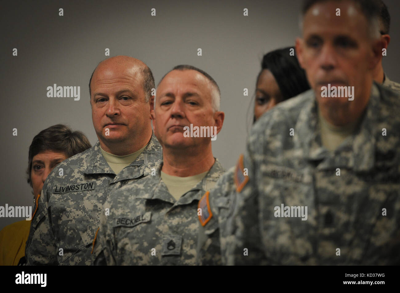 U.S. Army Maj. Gen. Robert E. Livingston, Jr., the Adjutant General for ...
