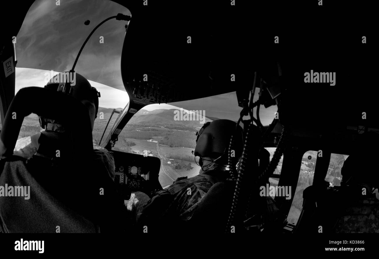 A LUH-72A Lakota helicopter assigned to Company A, 2-151st Security and ...