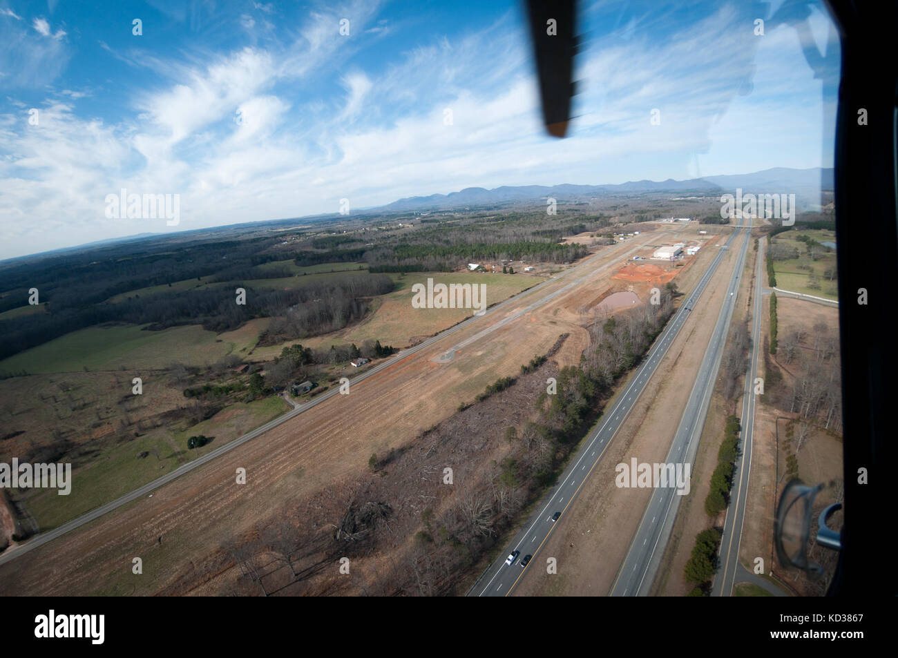 A LUH-72A Lakota helicopter assigned to Company A, 2-151st Security and ...
