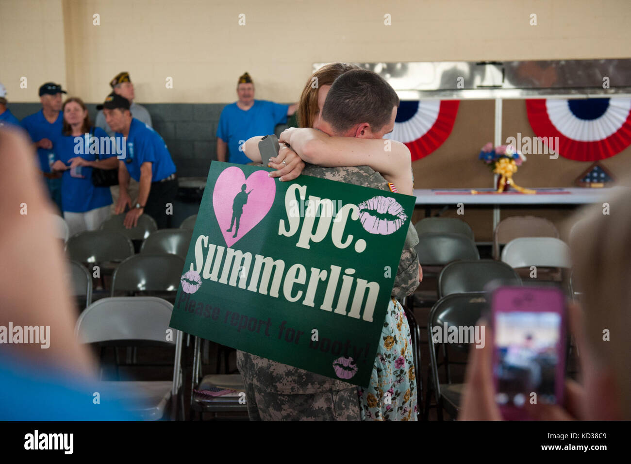U.S. Army Spc. Zachery Summerlin with the 132nd Military Police Company ...