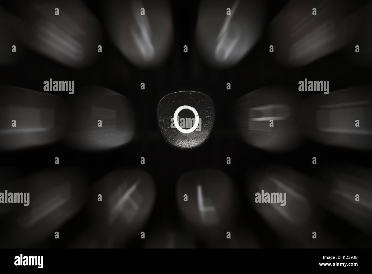 The letter of the alphabet in English O Stock Photo - Alamy