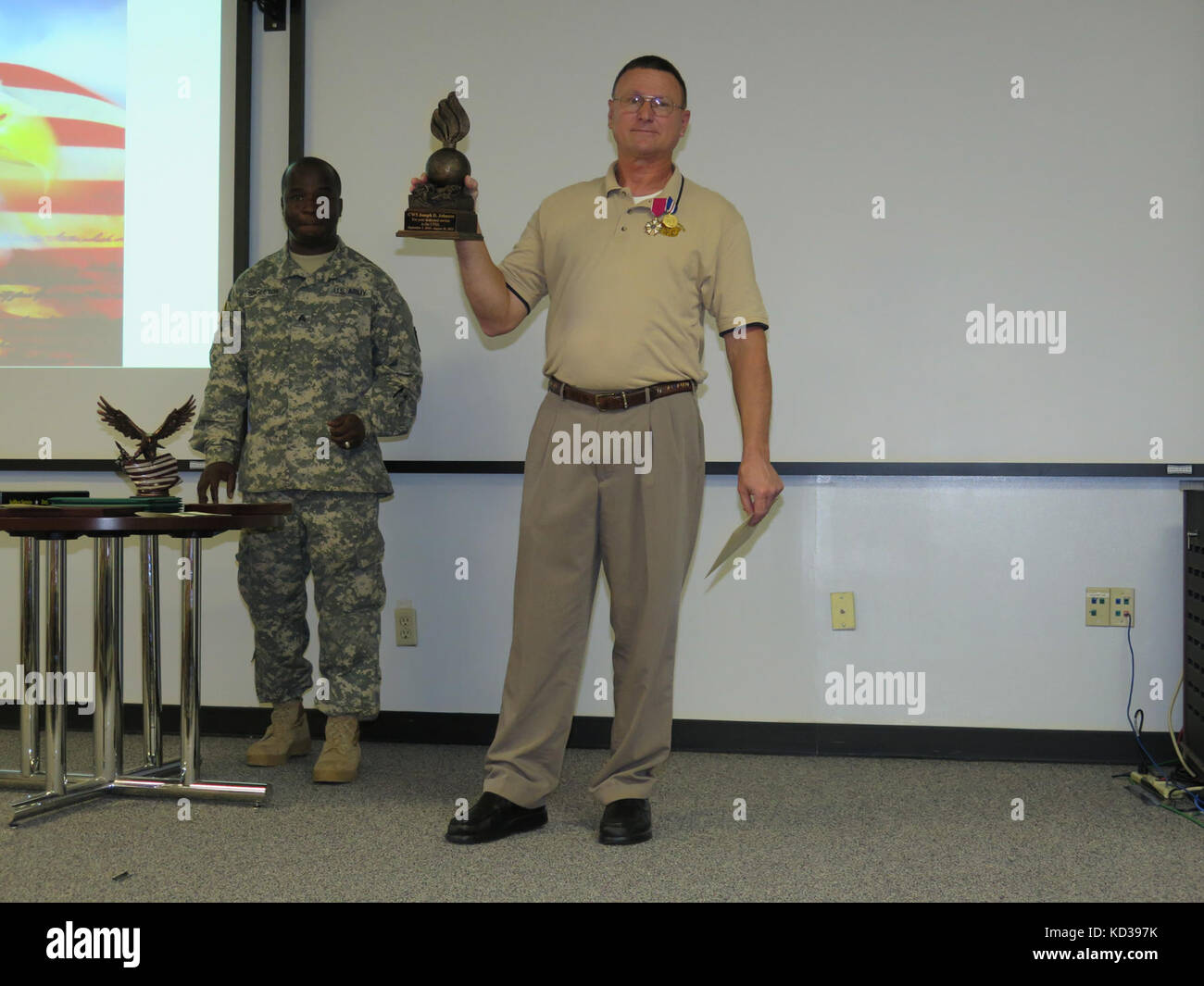 U.S. Army Chief Warrant Officer 5 Joseph D. Johnson retired from the ...