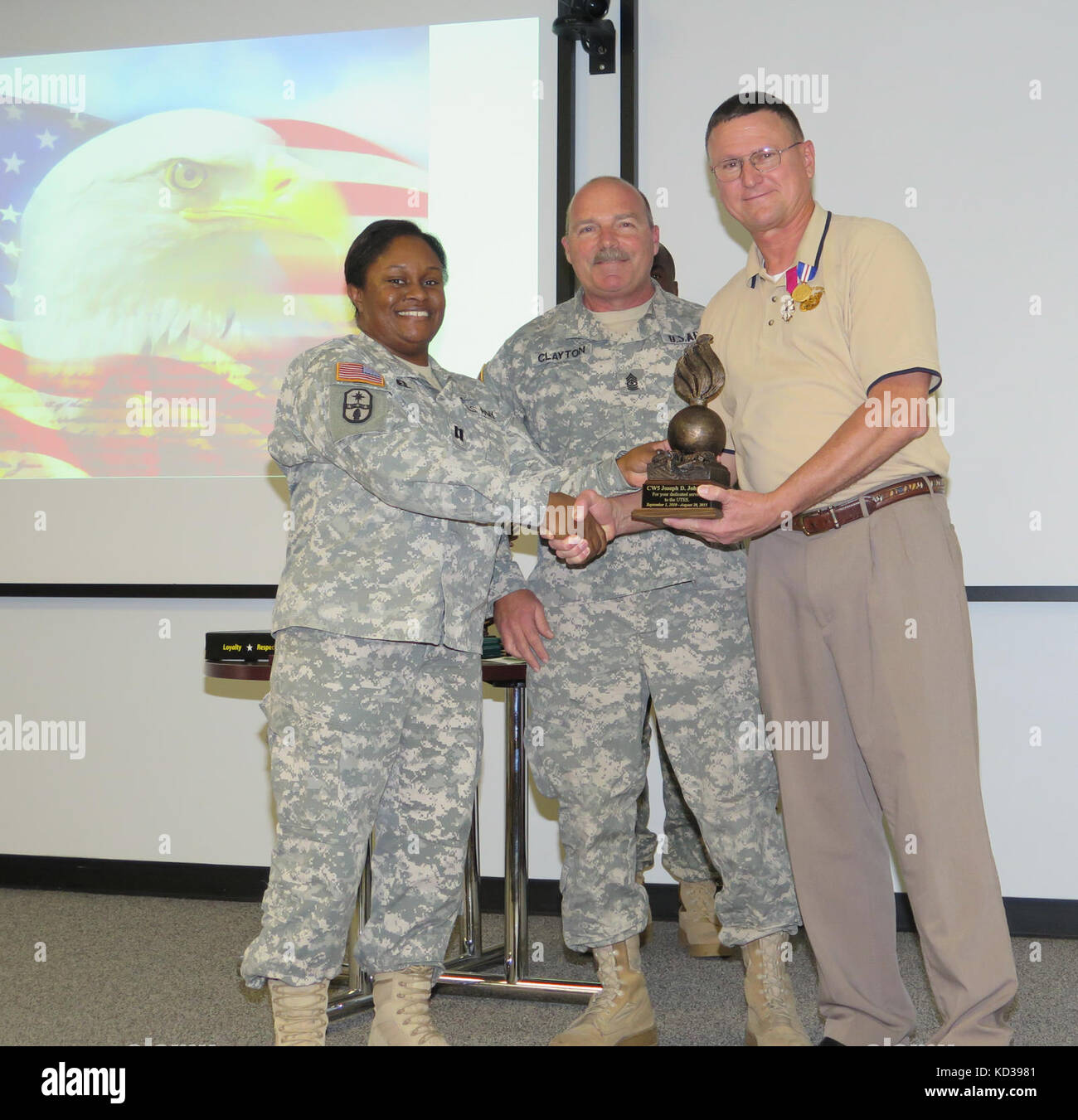 U.S. Army Chief Warrant Officer 5 Joseph D. Johnson retired from the ...