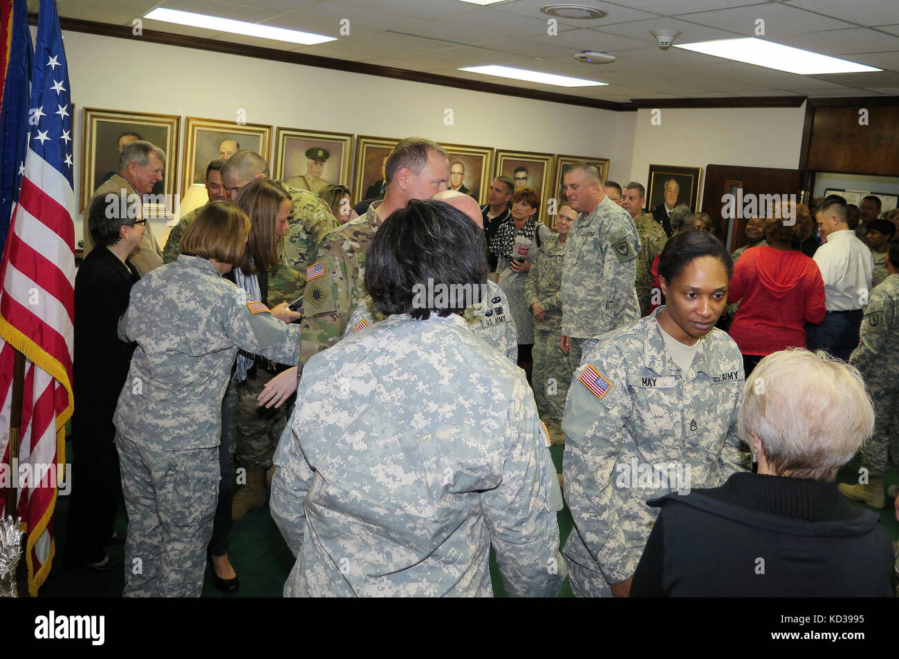 U.S. Army Maj. Jennifer Settlemeyer was promoted to the rank of Lt. Col ...