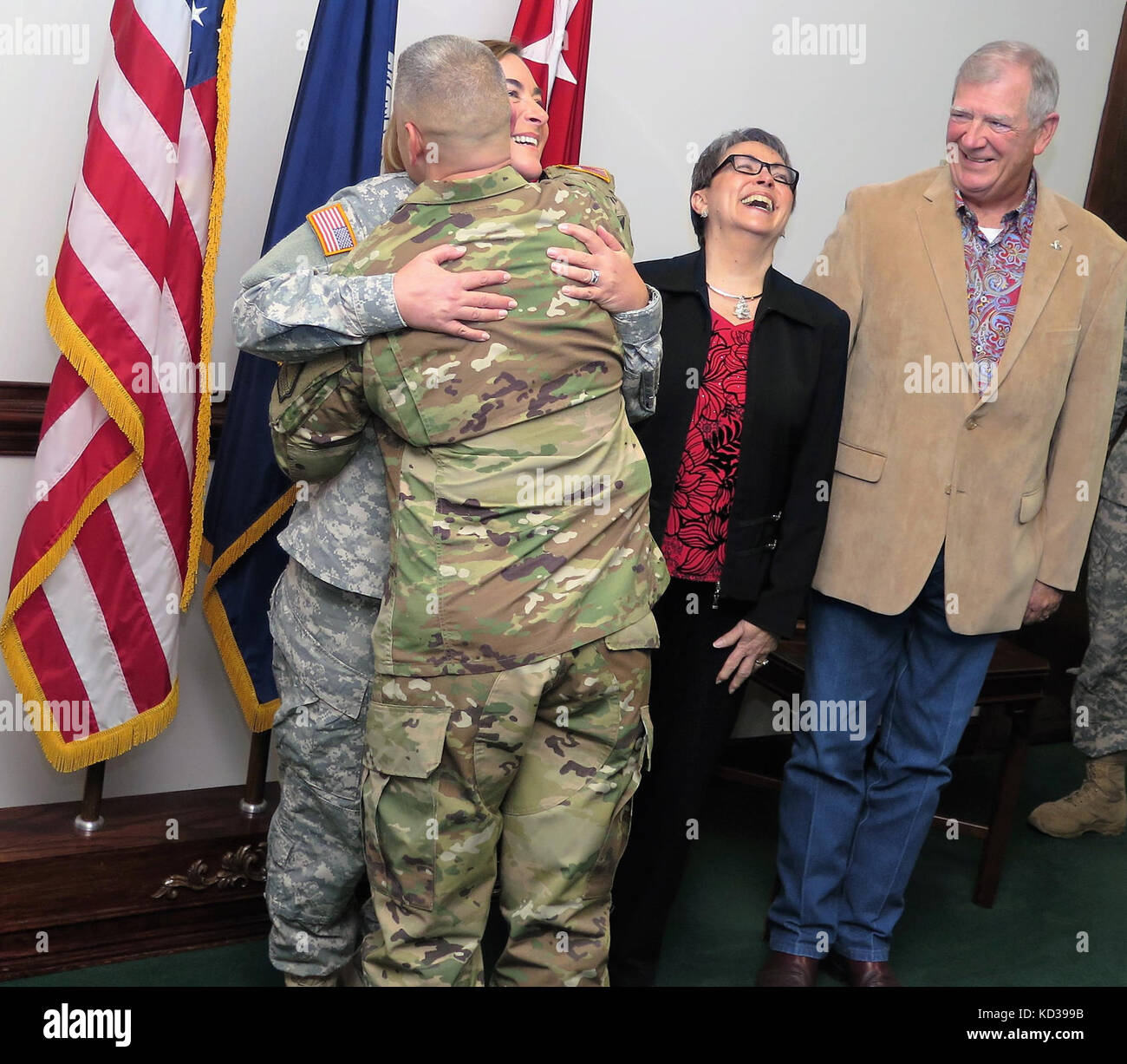 U.S. Army Maj. Jennifer Settlemeyer was promoted to the rank of Lt. Col ...