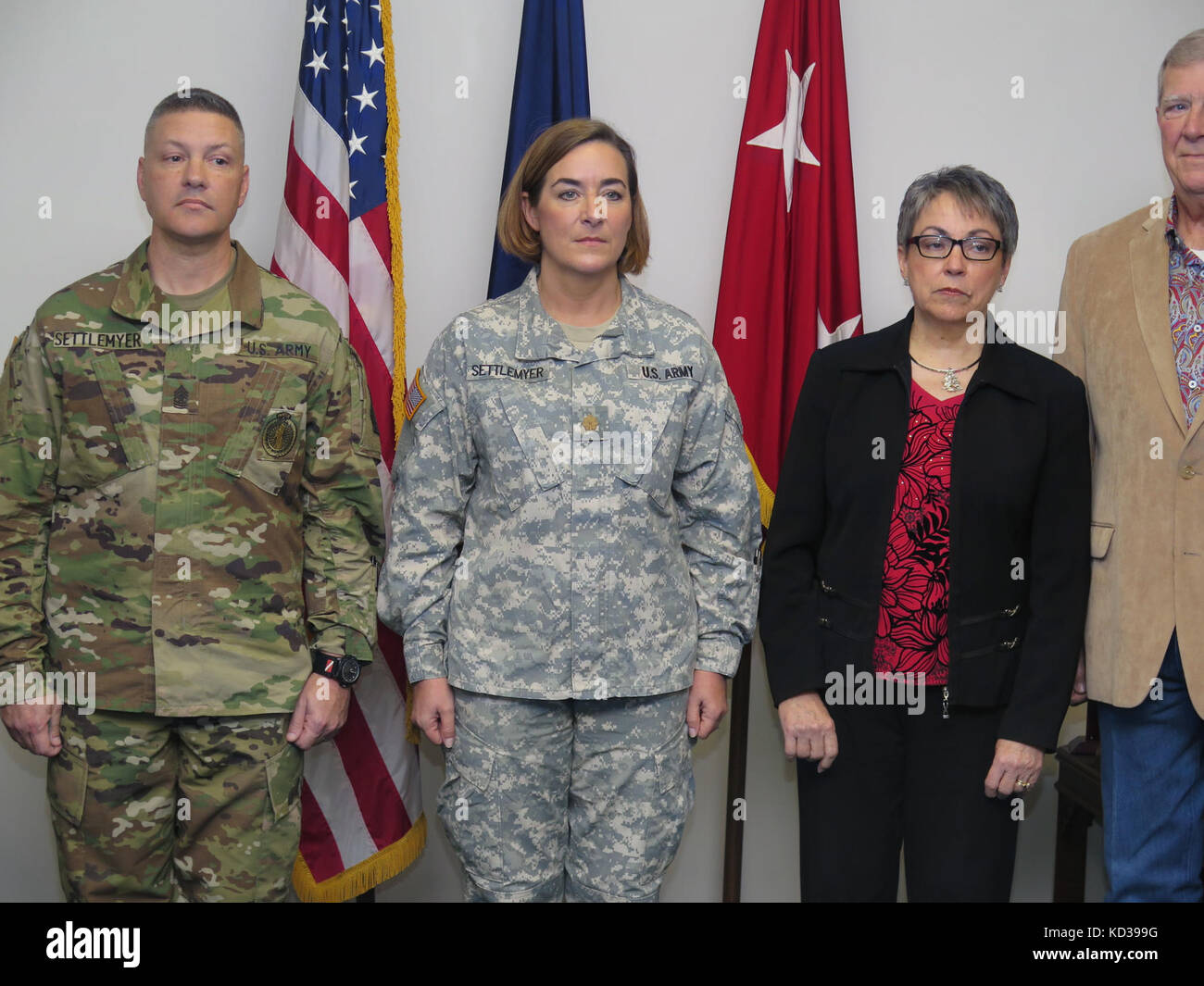 U.S. Army Maj. Jennifer Settlemeyer was promoted to the rank of Lt. Col ...