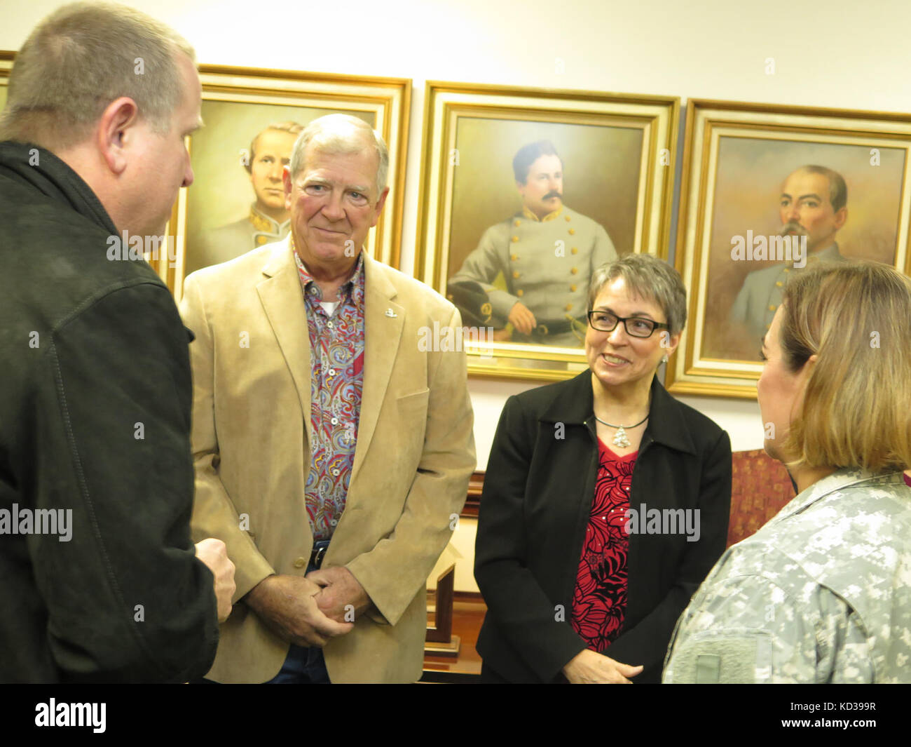 U.S. Army Maj. Jennifer Settlemeyer was promoted to the rank of Lt. Col ...