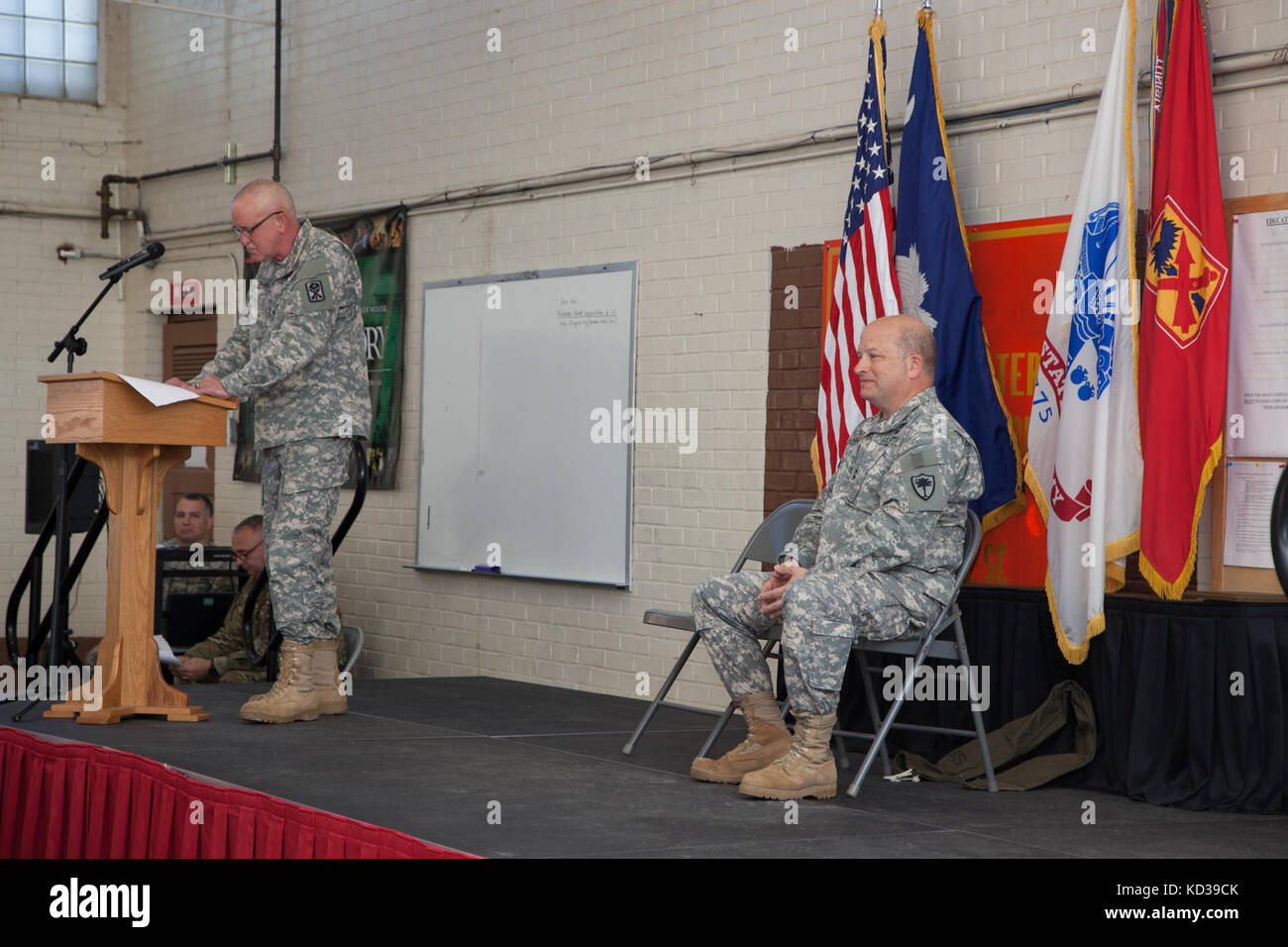 The South Carolina National Guard promoted Timothy J. Sheriff, deputy ...