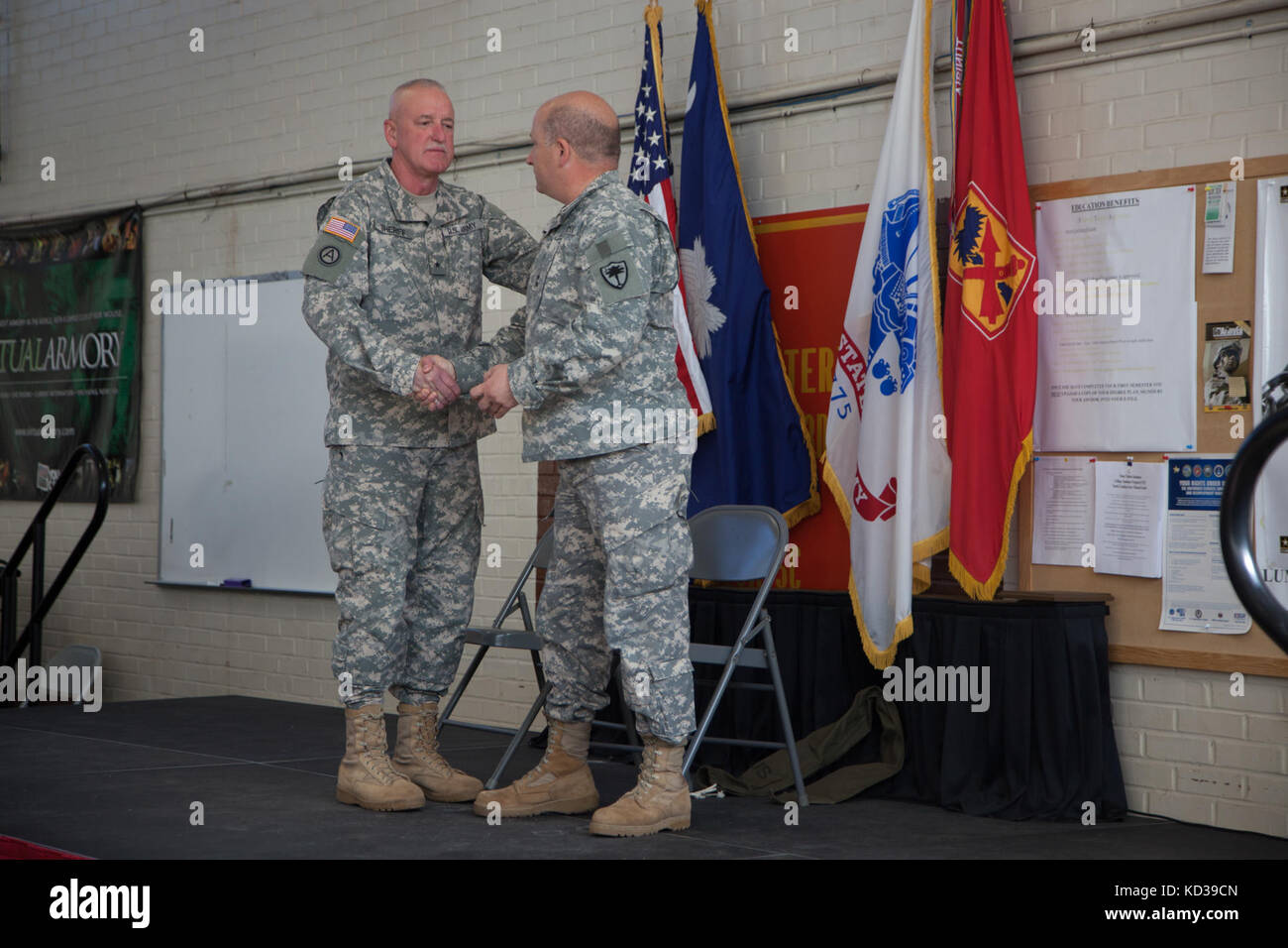 The South Carolina National Guard promoted Timothy J. Sheriff, deputy ...
