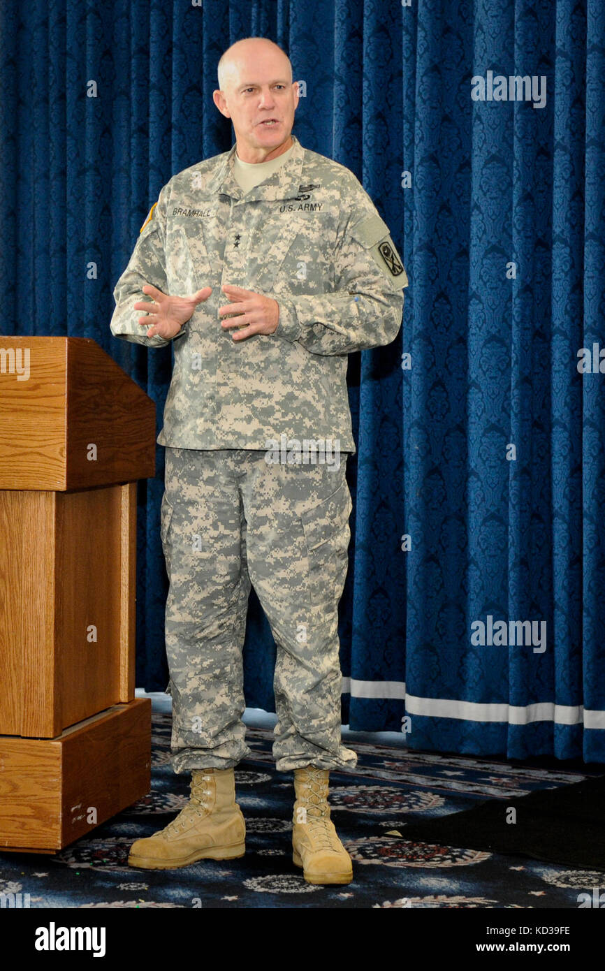 U.S. Army Maj. Gen. Glenn A. Bramhall, Commander, South Carolina Army ...