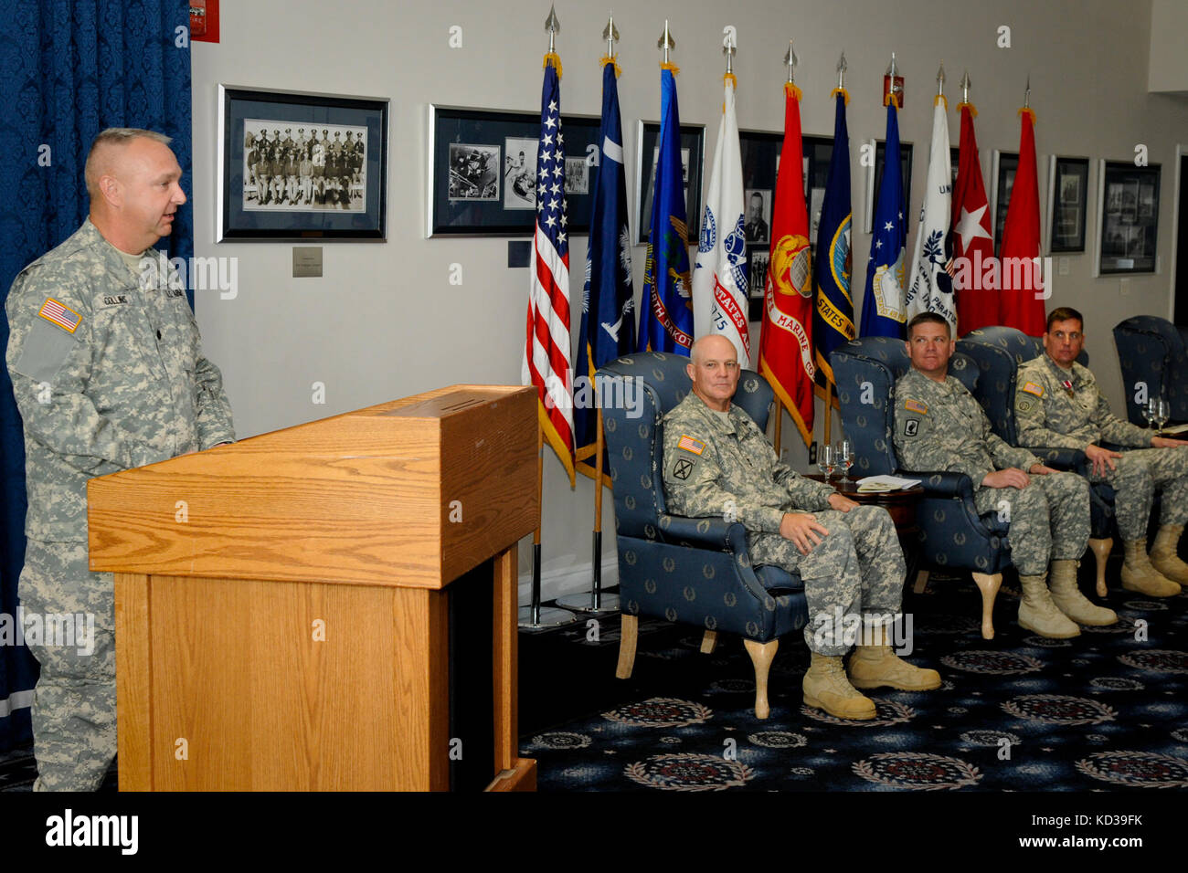 U.S. Army Lt. Col Marion R. Collins, Commander, South Carolina Army ...