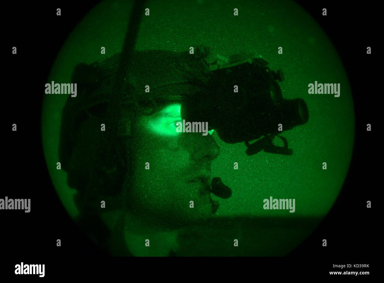 A U.S. Air Force Joint Terminal Attack Controller assigned to the 22nd ...