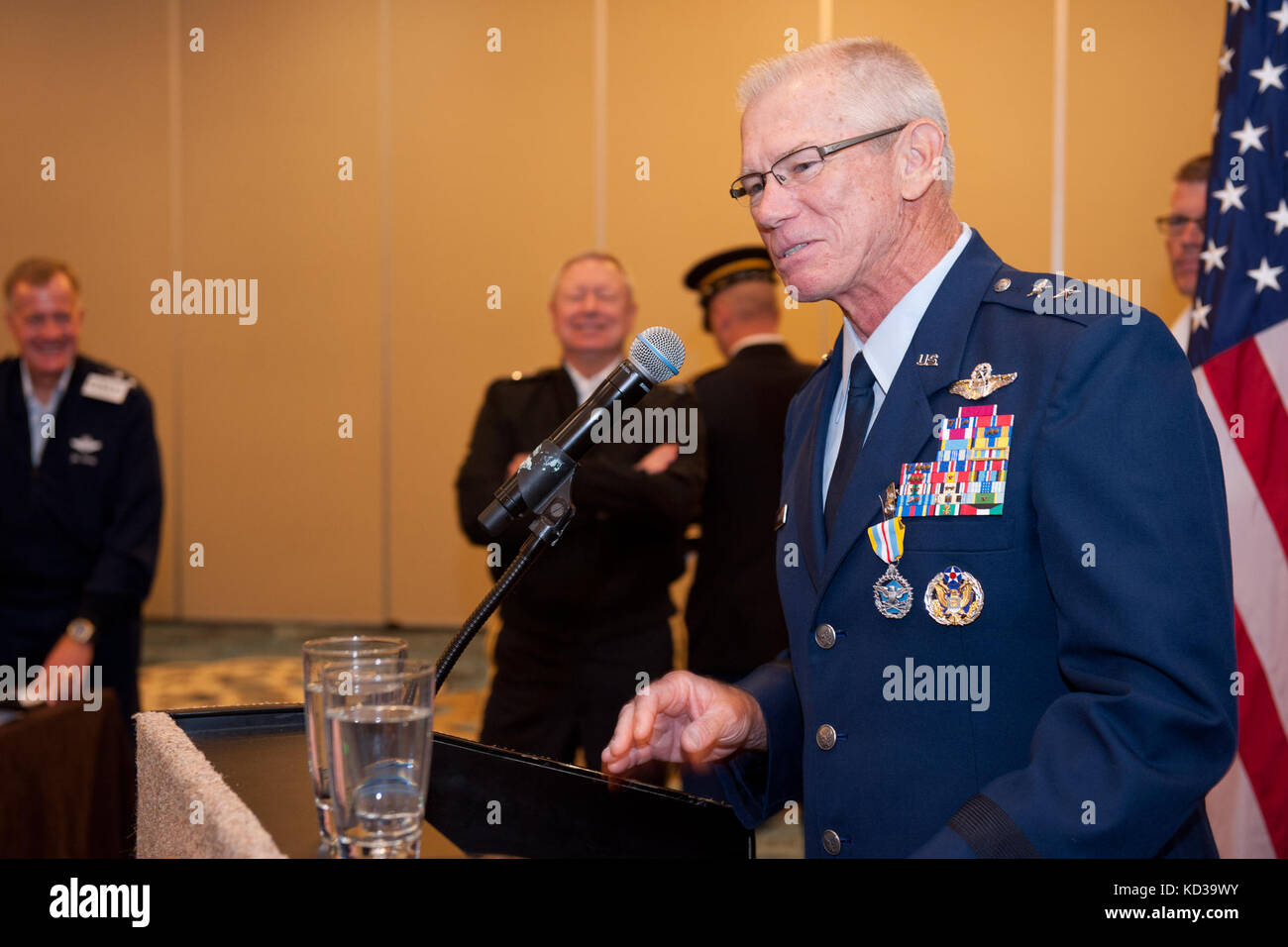 U.S. Air Force Maj. Gen. (ret.) Barry K. Coln, former Director of ...
