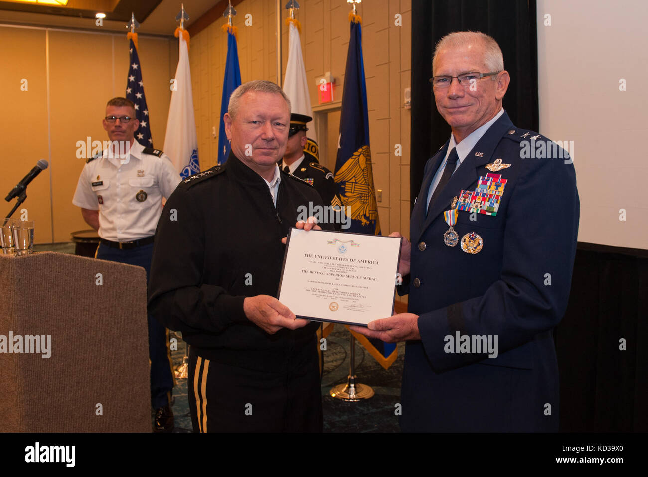 U.S. Air Force Maj. Gen. (ret.) Barry K. Coln, former Director of ...