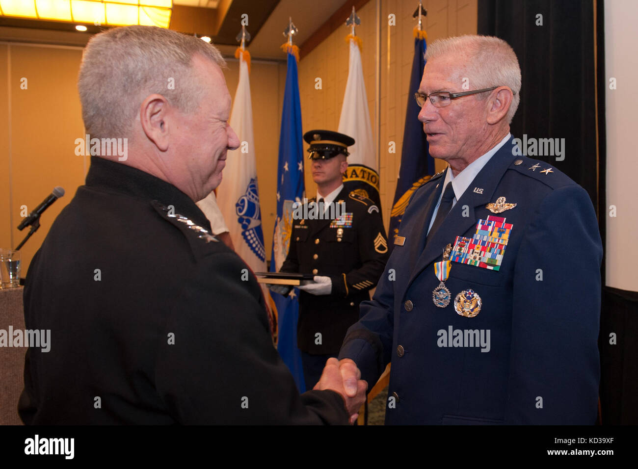 U.S. Air Force Maj. Gen. (ret.) Barry K. Coln, former Director of ...