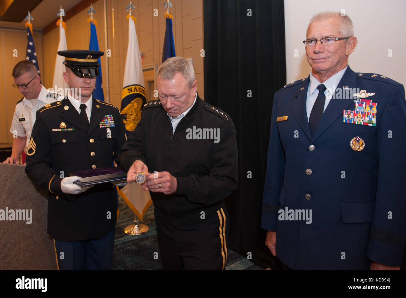 U.S. Air Force Maj. Gen. (ret.) Barry K. Coln, former Director of ...