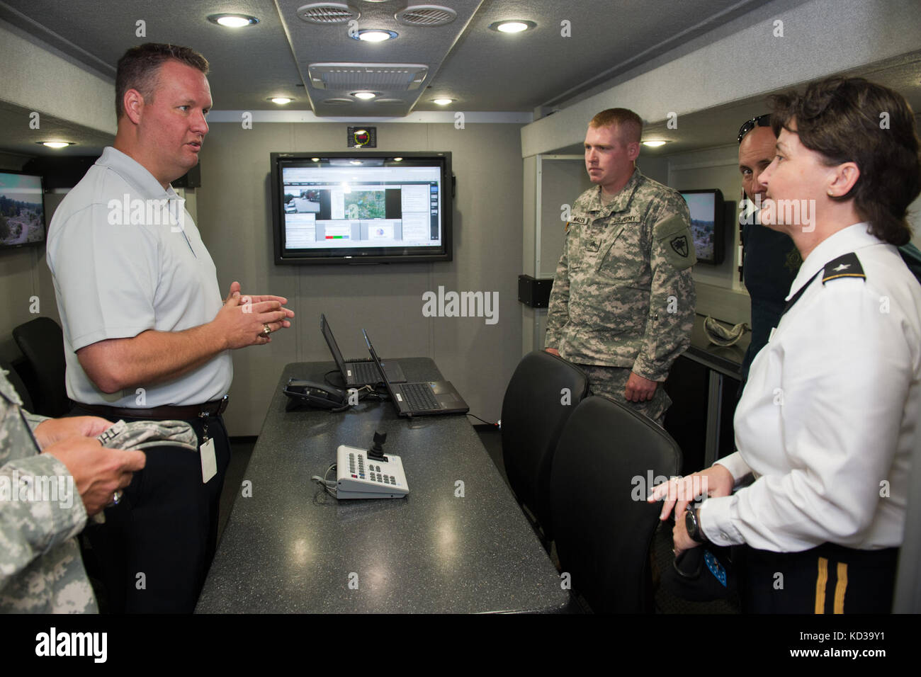 U.S. Army Brig. Gen. Darlene Goff, director of joint staff S.C ...