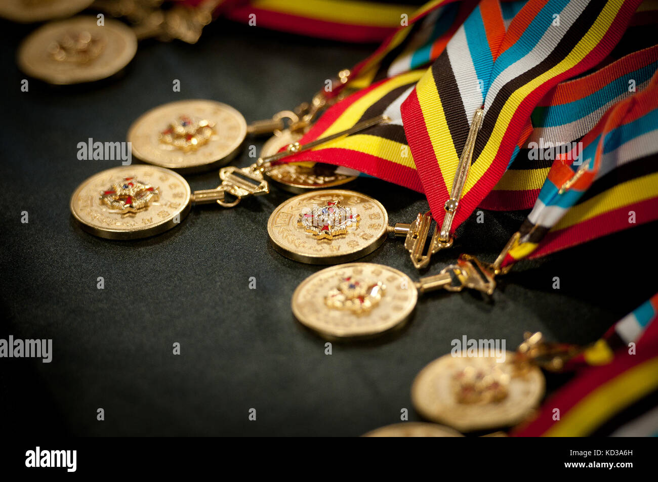American veterans attend an award ceremony, at the S.C. National Guard ...