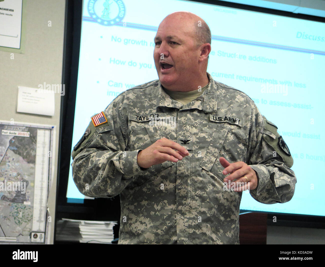 U.S. Army Col. Ronald Taylor, director of Service member and family ...
