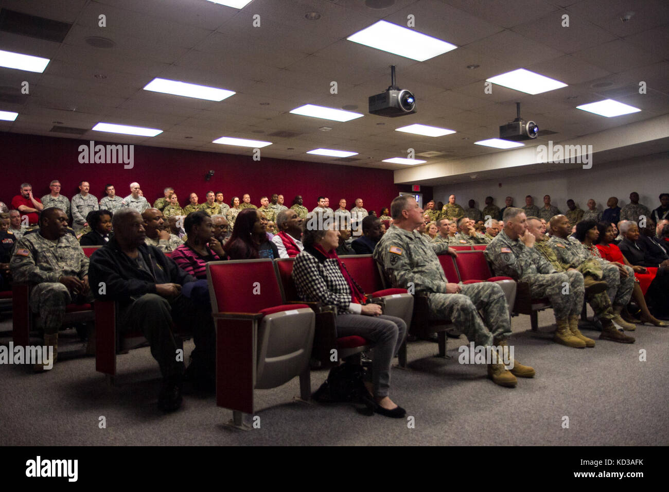 U.S. Army Lt. Col. Kelvin Brown, deputy of the USPFO for South Carolina ...