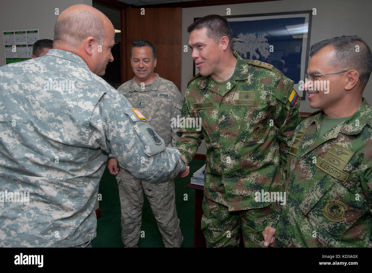 Military personnel exchange program hi-res stock photography and images ...