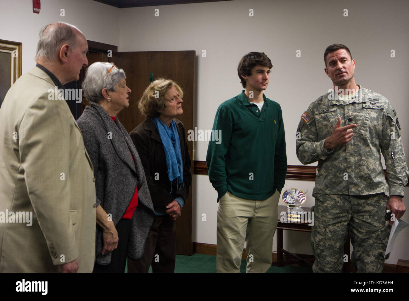 U.S. Army Maj. Kenneth Snow was promoted to the rank of Lt. Col. and ...