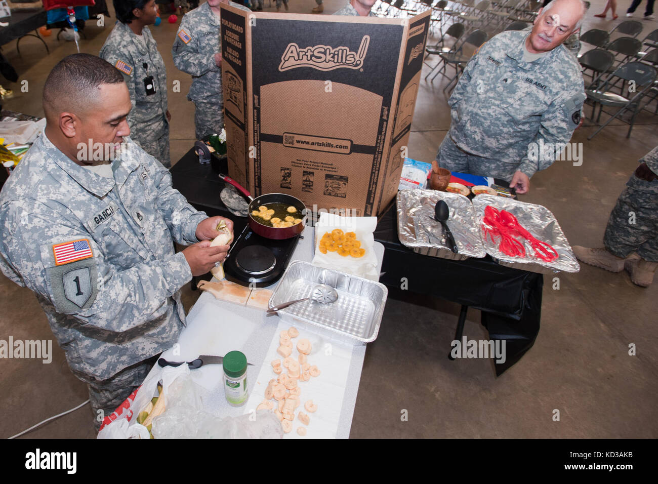 U.S. Army Staff Sgt. Jose Garcia, Joint Force Headquarters, South ...