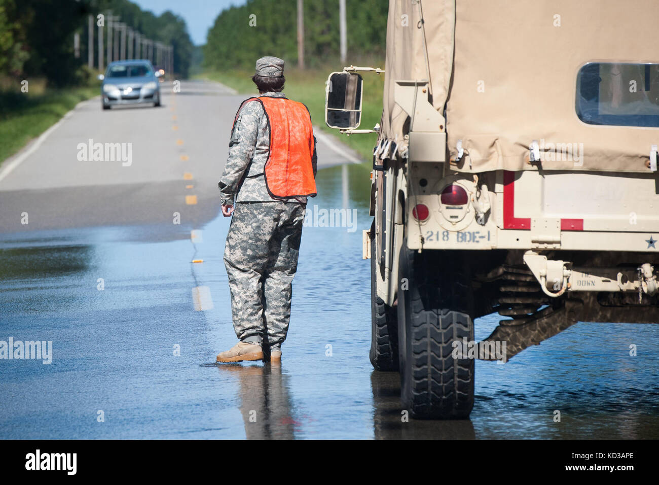 U.S. Army Pfc. Ciara Todd, assigned to the 133rd Military Police ...