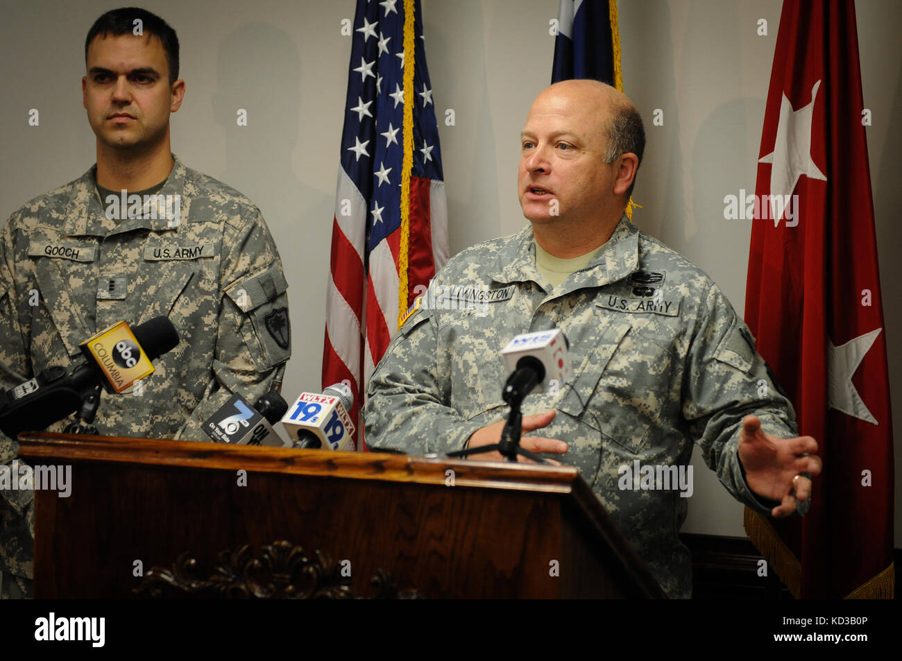 U.S. Army Maj. Gen. Robert E. Livingston, Jr., the Adjutant General for ...