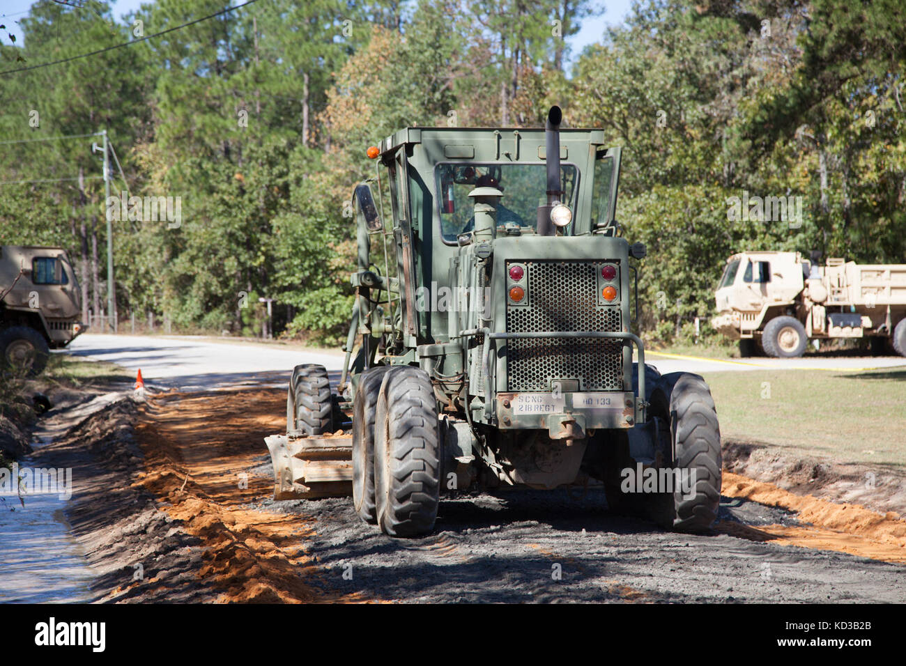 U.S. Soldiers from the South Carolina National Guard's 218th Regiment ...
