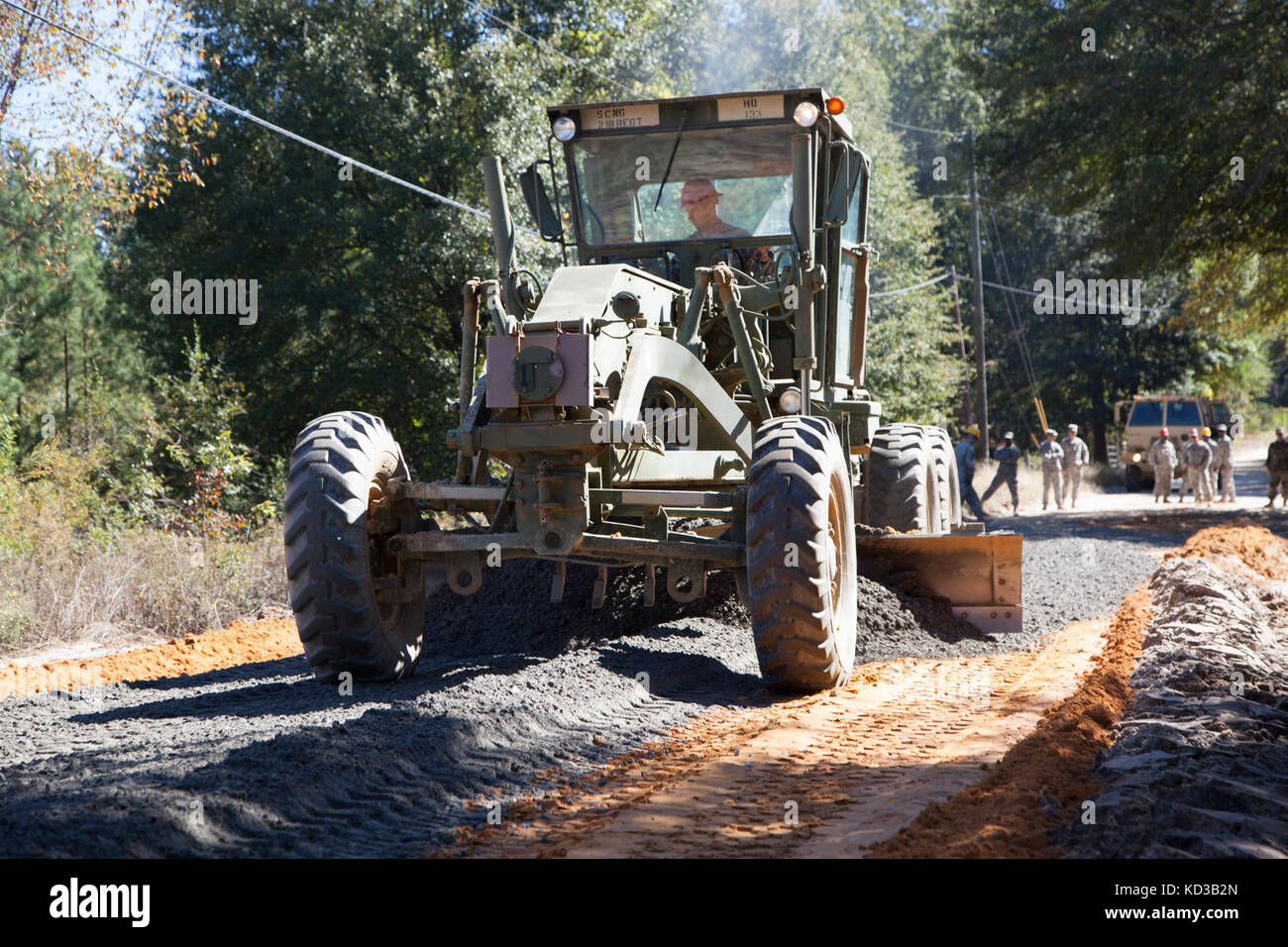 U.S. Soldiers from the South Carolina National Guard's 218th Regiment ...