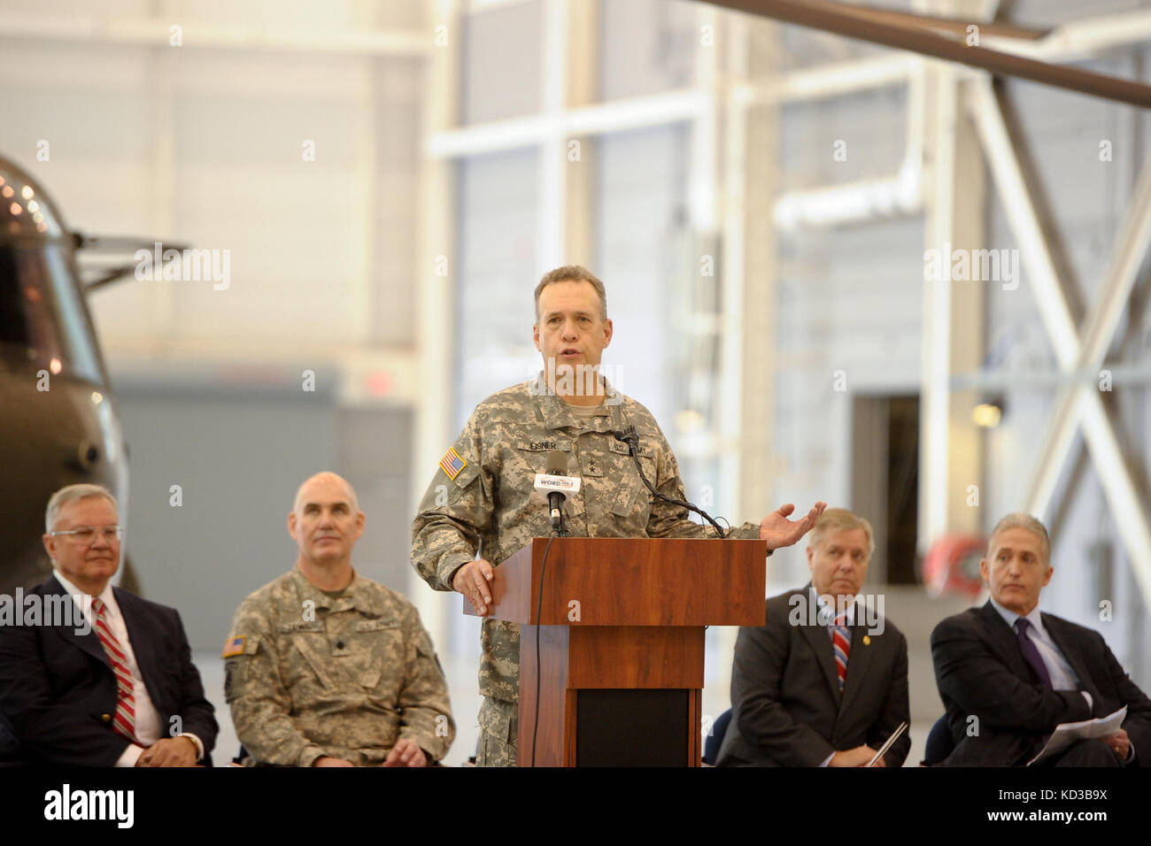U.S. Army Maj. Gen. Lester Eisner, the deputy adjutant general for the ...