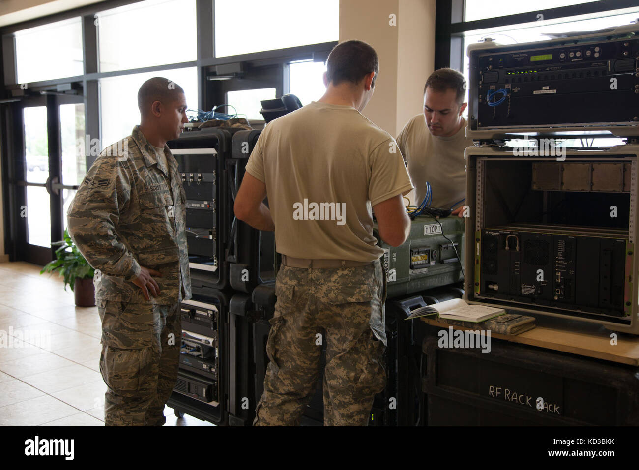 Soldiers and Airmen from the South Carolina National Guard’s Joint ...