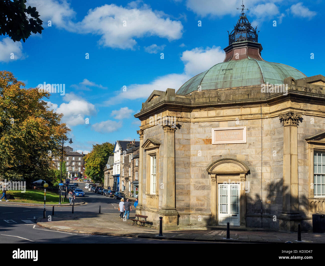 Royal Pump Room Museum in Early Autumn Harrogate North Yorkshire ...