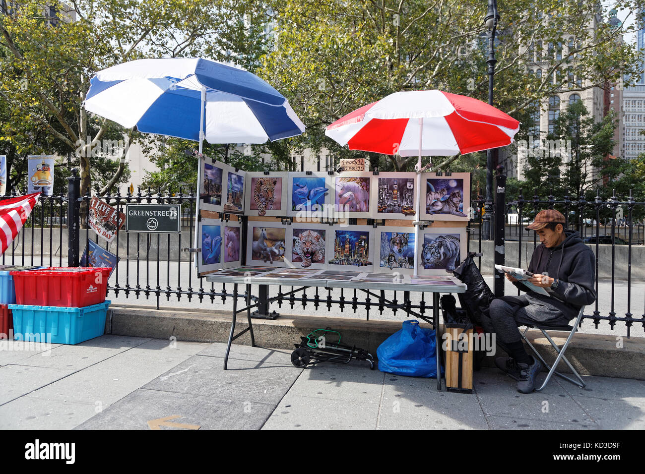 NEW YORK CITY, USA, September 11, 2017 : Small street store on Brooklyn ...